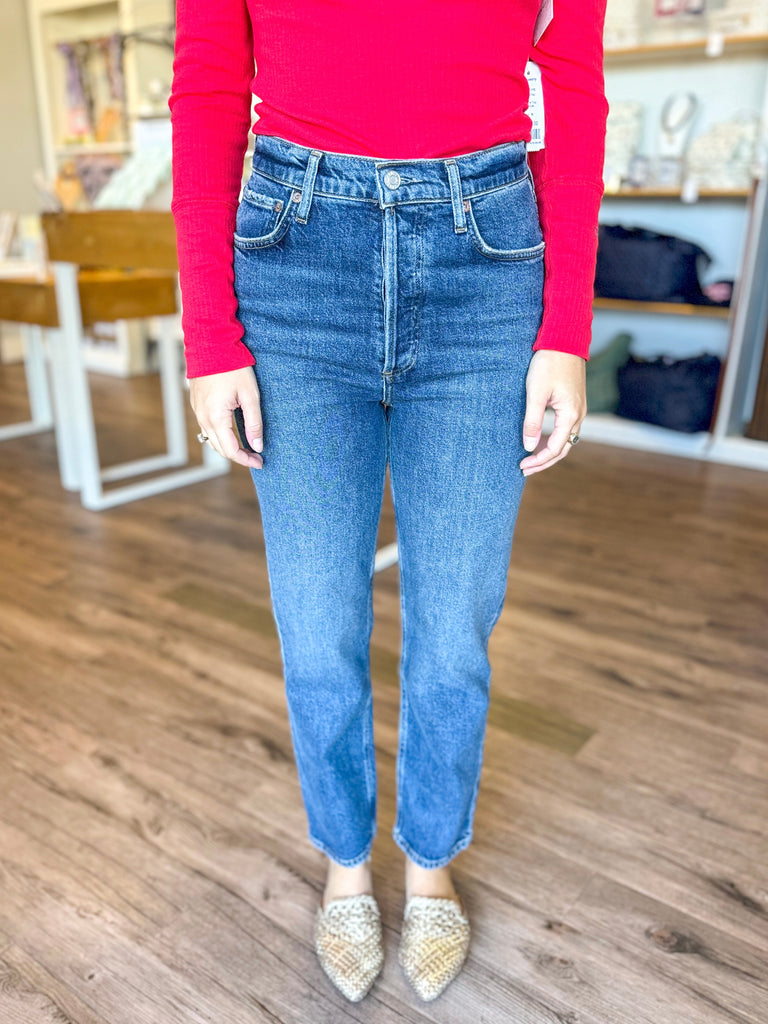 Waist Crop Pinch Waist 🏷️ 90’s Pinch Waist Crop in Solace